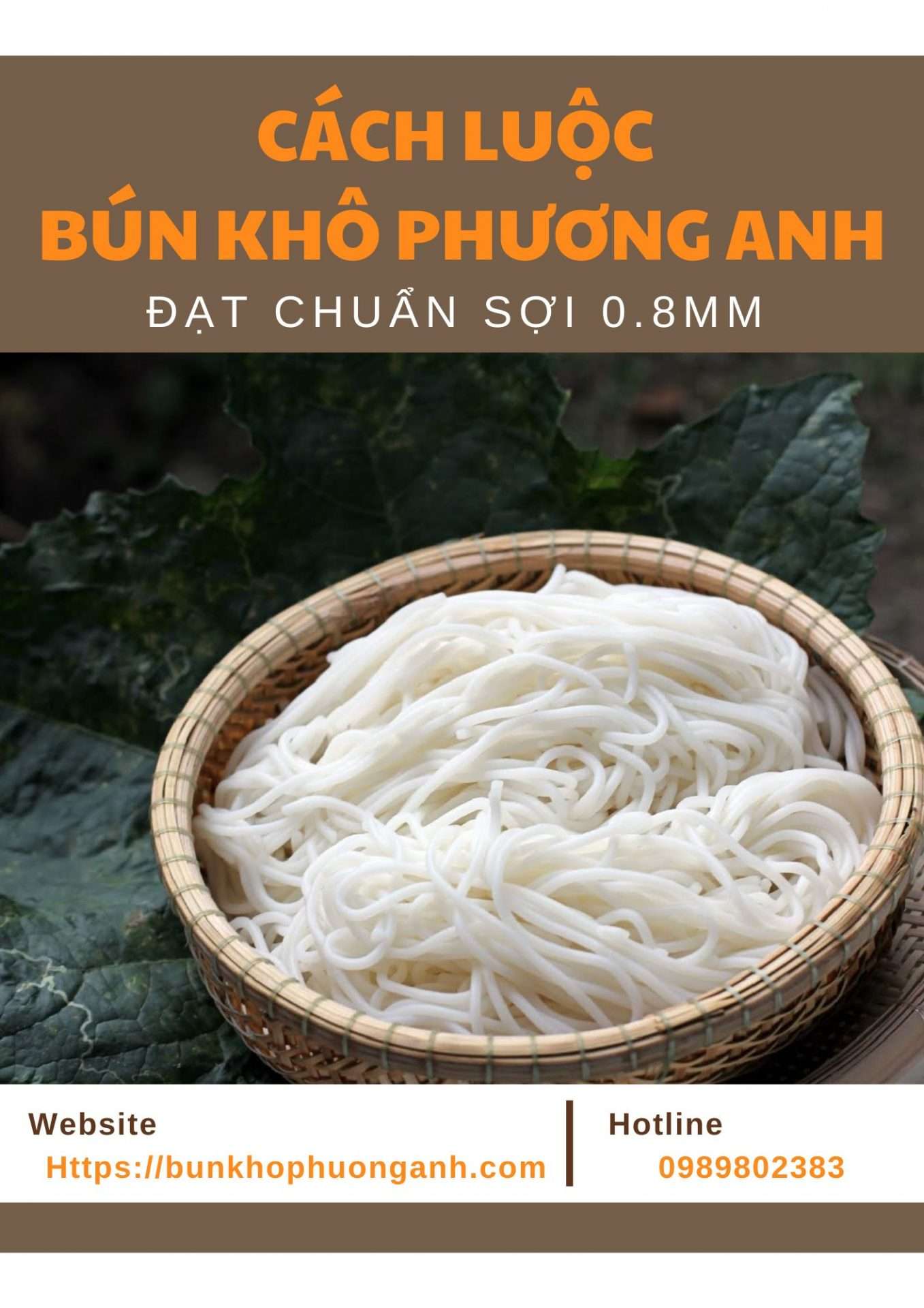 Cách Luộc Bún Khô Giữ Được Độ Dai Ngon Đúng Điệu, Đơn Giản Dễ Làm Tại ...